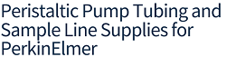ICP-MS Supplies - Peristaltic Pump Tubing and Sample Line Supplies for ...